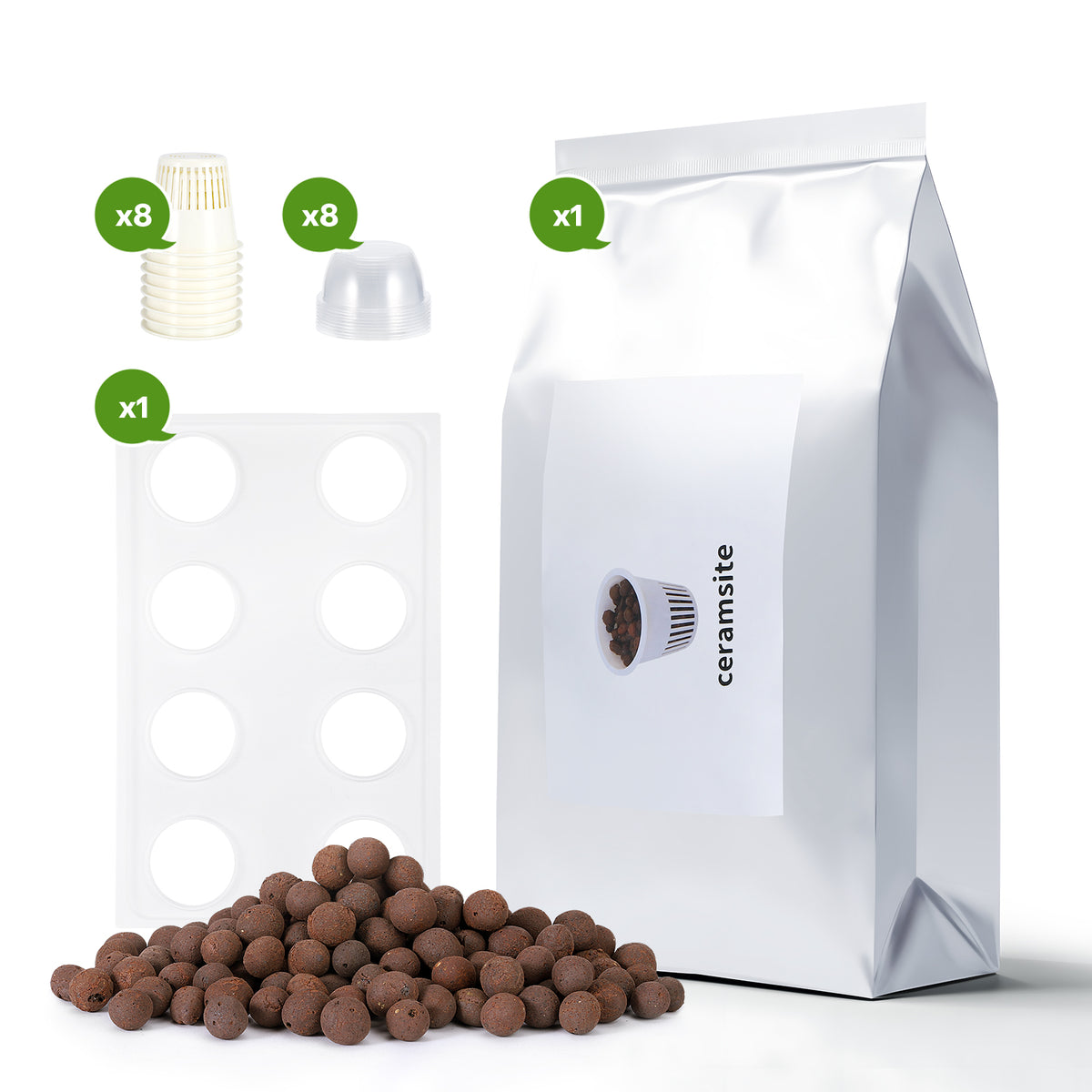 Ceramsite Pebbles Grow Kits for Hydroponic – Ahopegarden